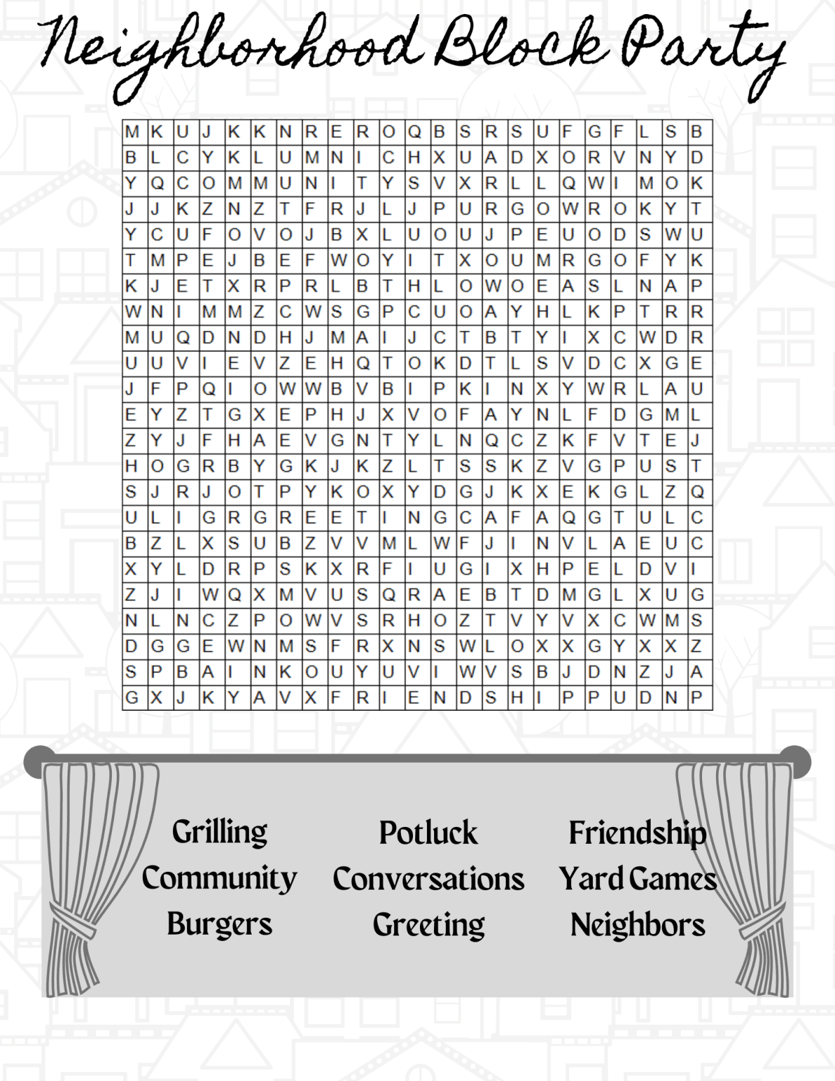 Word Search - Card Sayings